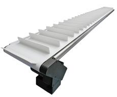 Cleated Belt Conveyor | Cleated Belting | Material Flow
