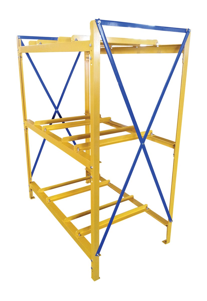 Horizontal Drum Storage Racks