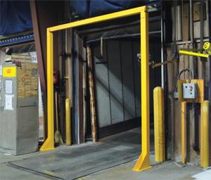 Economical Overhead Door Warning Barriers