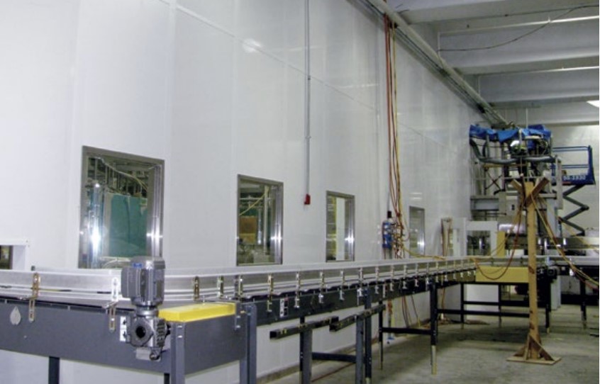Floor to Ceiling Food Process Enclosure