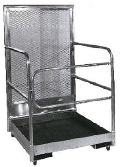 Aluminum Forklift Safety Platform