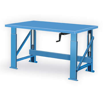 Ergonomic Hydraulic Electric Work Benches