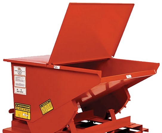 Self Dumping Hopper Lids