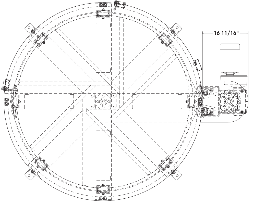 IPT Heavy Duty Indexing Powered Turntable