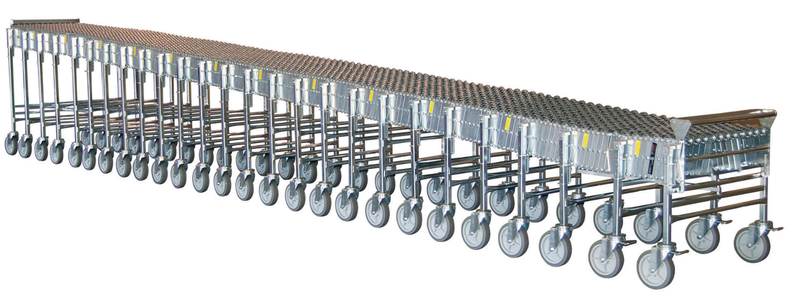 NestaFlex 376 PL Gravity Skate Wheel Conveyors