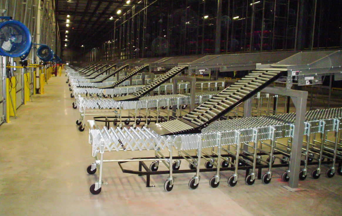 NestaFlex 376 PL Gravity Skate Wheel Conveyors