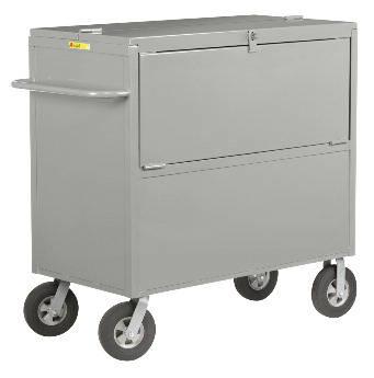 Security Box Truck with Solid Sides