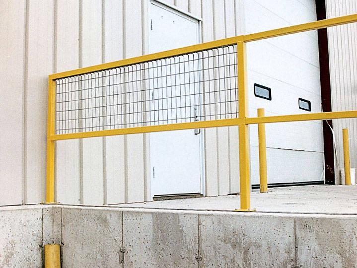 Steel Square Safety Handrails