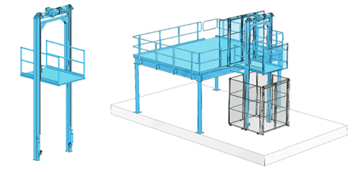 Advance Lifts Vertical Reciprocating Conveyors