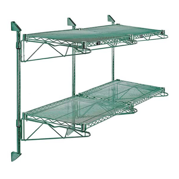Cantilever Multiple Shelf Post Wall Mount