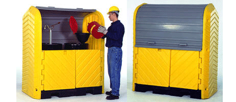 Drum Storage Hard Top Container