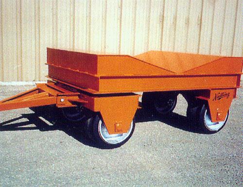 Fifth Wheel Steer Trailer Platform Trucks