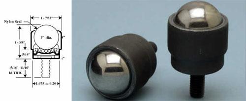 Stud Mounted Style 2 Ball Transfers